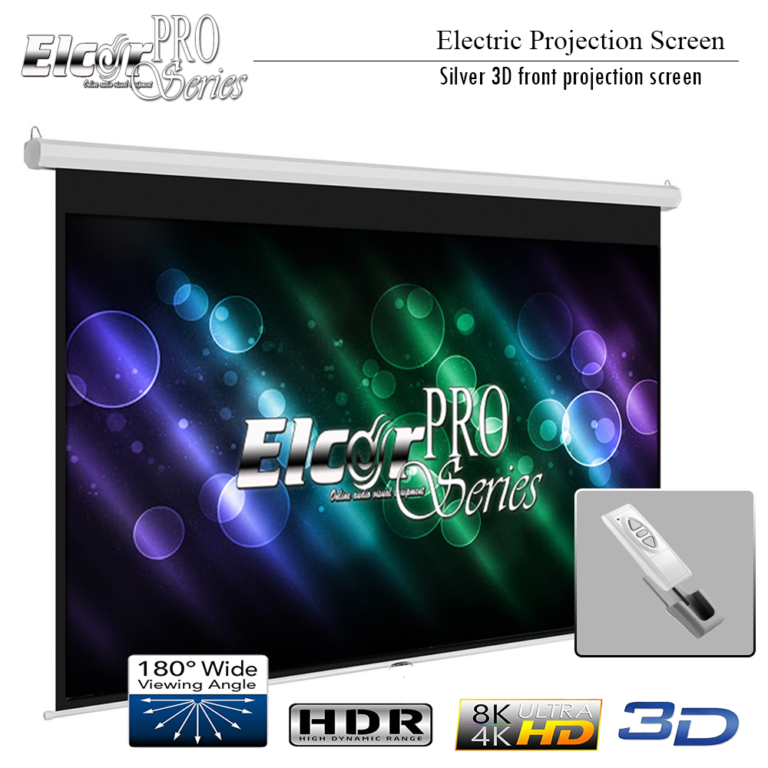 Silver3D motorized projection screen 100-inch in India