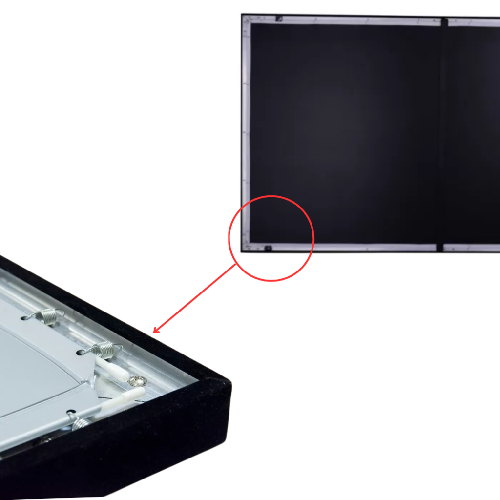 Silver3D Narrow Fix frame screen 109-inch